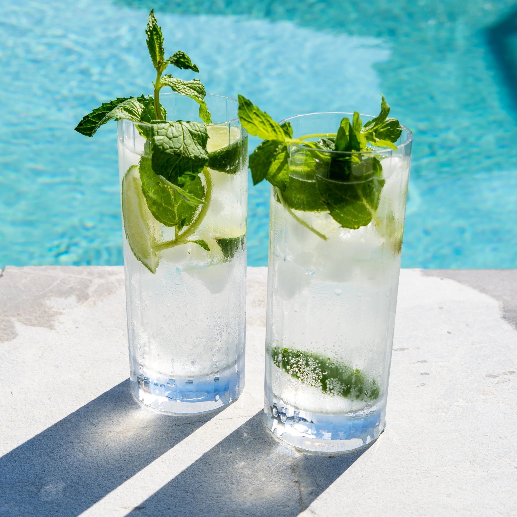 Polycarbonate Hex Highball Glasses 350ml - Set of 4 – Ocean People